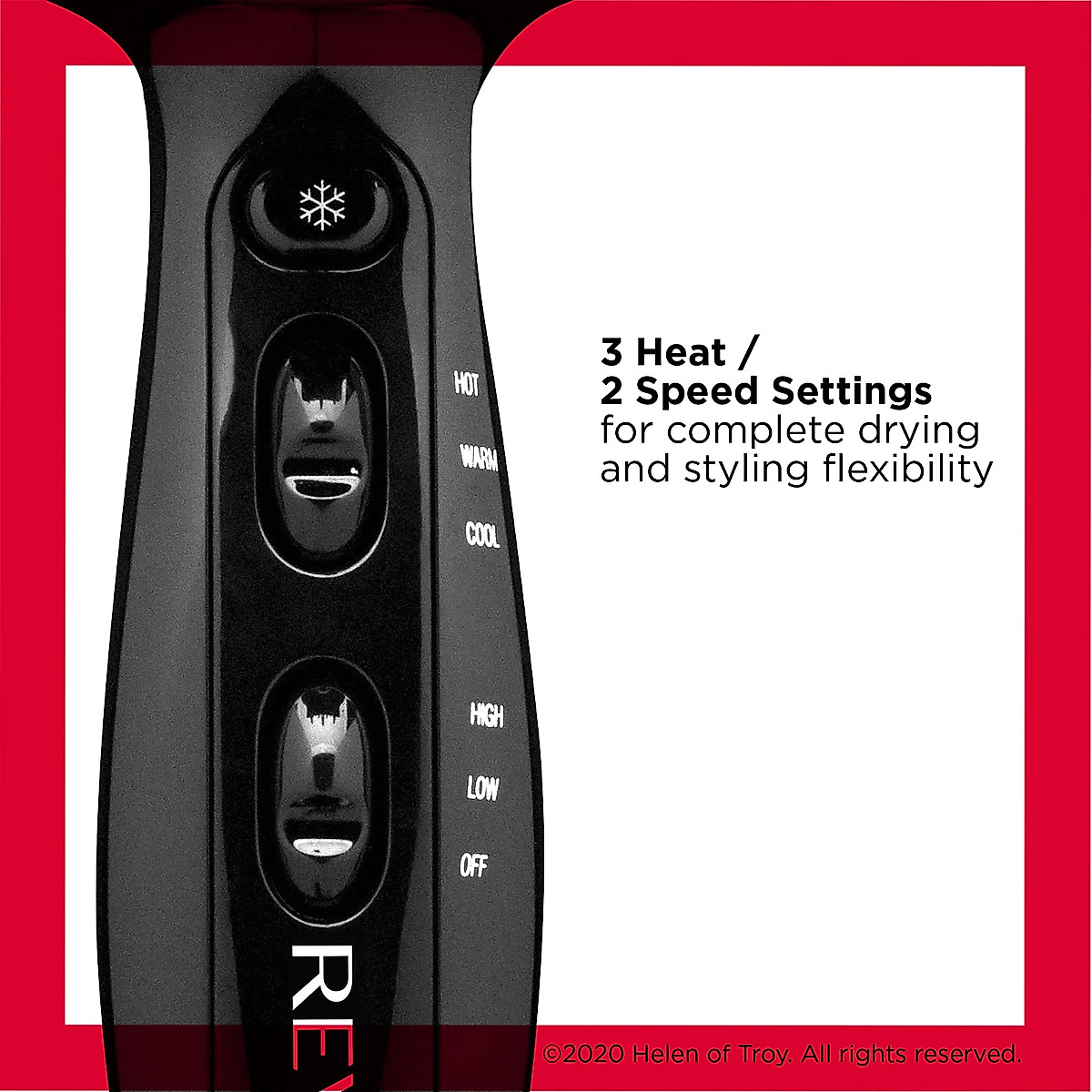 REVLON 1875W Natural Texture Diffuser Hair Dryer