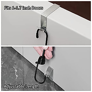 Ulfsaar Hat Rack and Organizer, Baseball Cap Rack Stand, Over The Door Hat Rack, Hat Rack for Door, Closet, Holds Up to 12 Caps