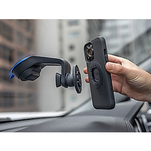 Quad Lock Car Phone Mount Suction Windshield Dash Mount, windscreen, Window Mount for iPhone, for Galaxy, for Pixel, for Universal Adaptor