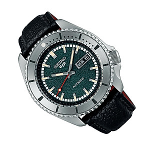 SEIKO 5 Sports X Masked Rider Limited Edition Teal Dial Watch SRPJ91K1