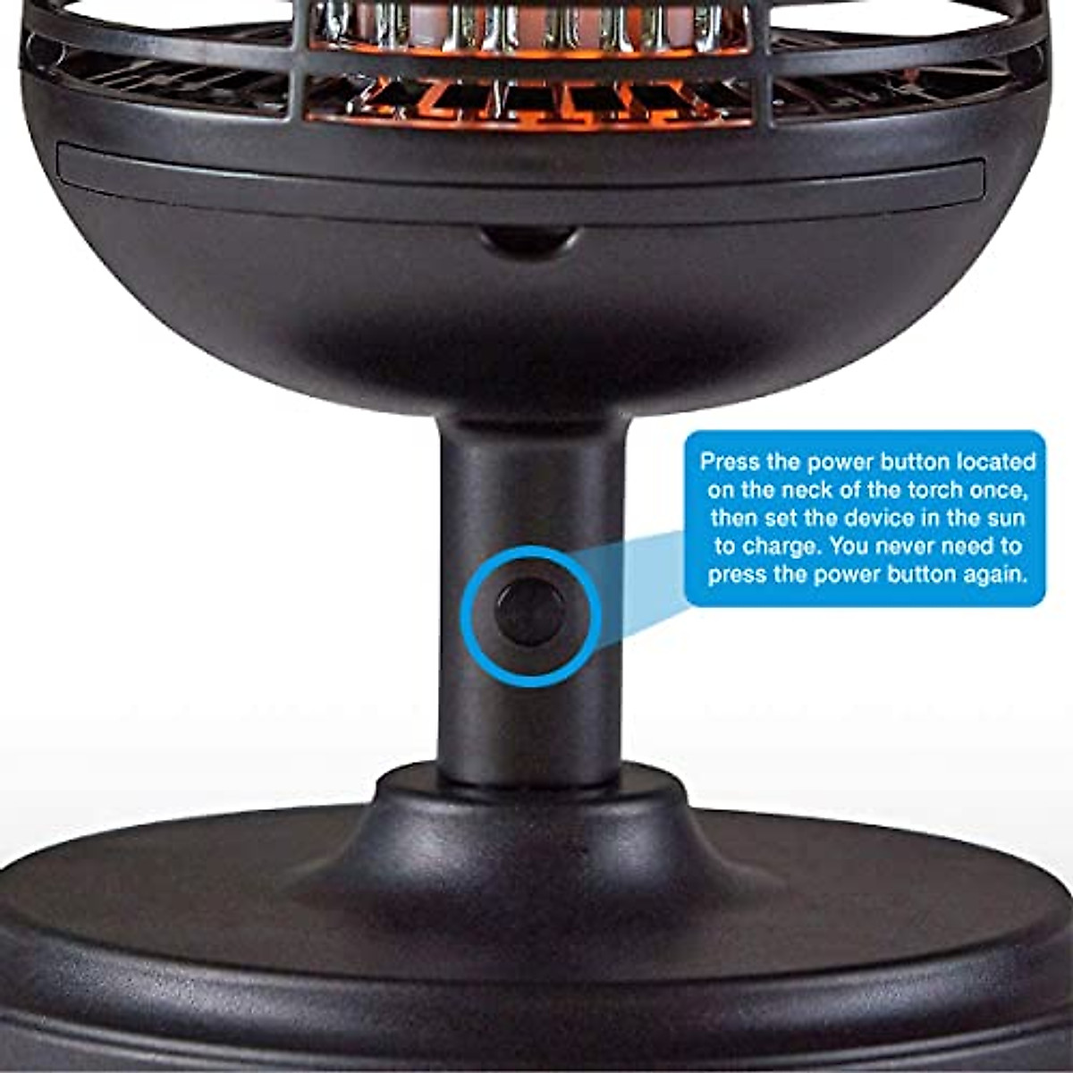 PIC Solar Insect Killer Torch (DFST), Bug Zapper and Accent Light, Solar Bug Zapper - Kills Bugs on Contact