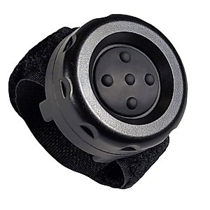 PRYMEBLU® Bluetooth Wireless PTT Button Switch ZELLO, Wave Communicator, ESChat, Unity, Streamwide and Many Other PoC Push-to-Talk Apps (BT-PTT-Z Mini)