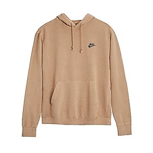 Nike Club Fleece+ Pullover Hoodie Mens Size - X-Large Brown