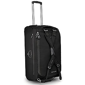 Osprey Daylite Wheeled 85L Duffel/Carry-On Luggage, Black