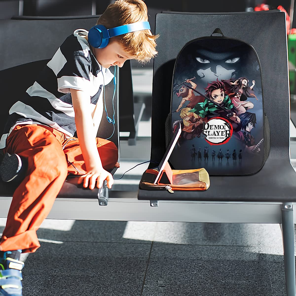 RUIRUIY Anime Backpack Teens Cartoon Backpack Aldult Laptop Backpack Bag Boys And Girls Backpacks, One Size