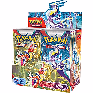 Pokemon TCG: Scarlet & Violet Booster Display Box (36 Packs) …