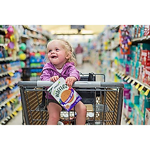 Sprout Organic Baby Food, Stage 4 Toddler Snacks, Blueberry Apple Wafflez, Single Serve Waffles (5 Count)