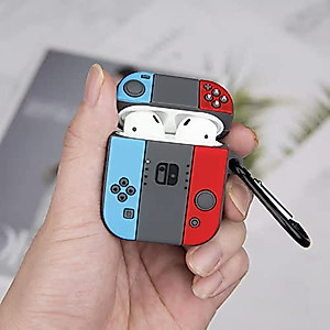 OCTT Case Compatible with Airpods case,Cute Cartoon Silicone Case Cover Compatible with Airpods 2/1 Charging Case