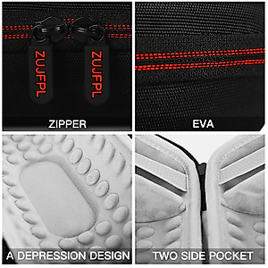 ZUJFPL EVA Hard Case for JBL Charge 5 / Charge 4 Bluetooth Portable Speaker，Fit for JBL Charge 4 / Charge 5 Premium Travel Protective Carrying Storage Bag