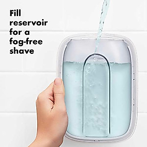 OXO Good Grips Suction Fogless Mirror 3" L x 7.2" W x 13.2" H