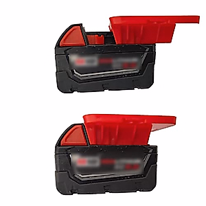 UOSXVC 5Packs Battery Holders for Milwaukee 18V Mount Fit for M18 Battery