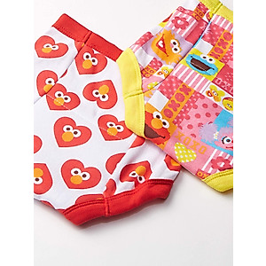 Sesame Street Unisex Baby With Elmo, Cookie Monster And Big Bird Includes Stickers Success Chart Sizes 18m, 2t, 3t, 4t Potty Training Pants Multipack, 10-pack Training Pant_b, 2T US