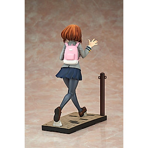 Bell Fine My Hero Academia: Konekore: Ochaco Uraraka (Uniform Version) 1:8 Scale PVC Figure, Multicolor