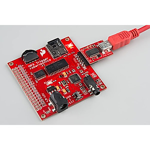 SparkFun MP3 Trigger - 18 Trigger inputs to Alternate Functions Random & sequential Track Selection Transport Controls Even Volume up/Down Real-Time Volume Control Full-Duplex Serial Control