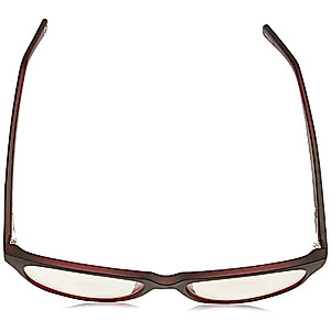 Foster Grant Women's Zera Multifocus Cat-Eye Reading Glasses, Black/Transparent, 53 mm + 1.5