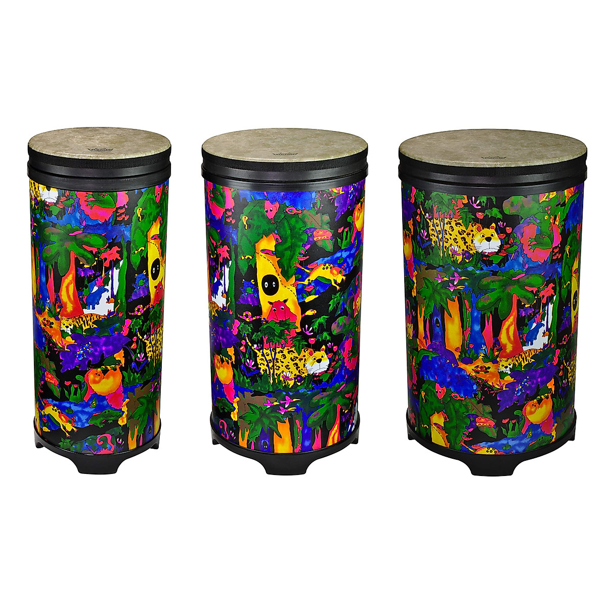 Remo DP-25TU-01 Set of 3 Kids Percussion Tubanos