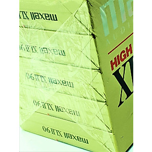 Xlii 90 High Bias Audio Cassette Tape -5-Pack