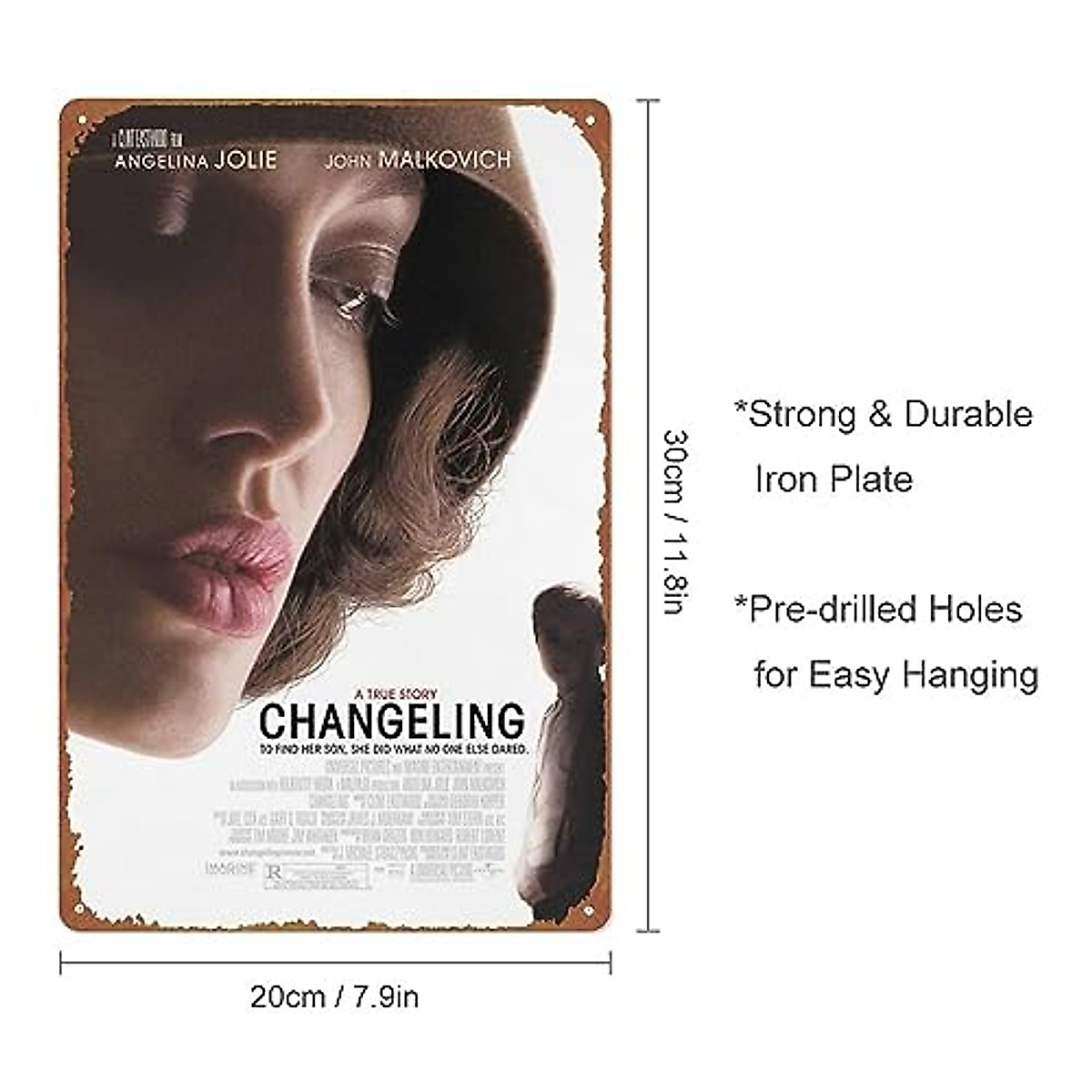 Changeling Cafe bar Home Wall Art Decoration Poster Retro Vintage Metal Tin Sign 8x12 Inches