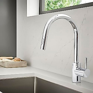 GROHE 32665003 Concetto Pull-Down Kitchen Faucet with sprayer Chrome
