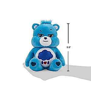 Care Bears 9" Bean Plush (Glitter Belly) - Grumpy Bear - Soft Huggable Material!, 4-104 years