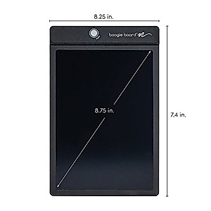 Boogie Board Basics Reusable Writing Pad - Digital Drawing Tablet, LCD Writing Pad with Instant Erase, Includes Stylus Pen