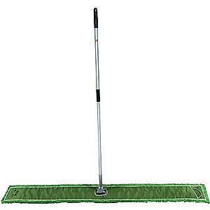 Green Monster - 72" Twisted-Loop Microfiber Dust Mop Kit: Superior Cleaning for Large Spaces