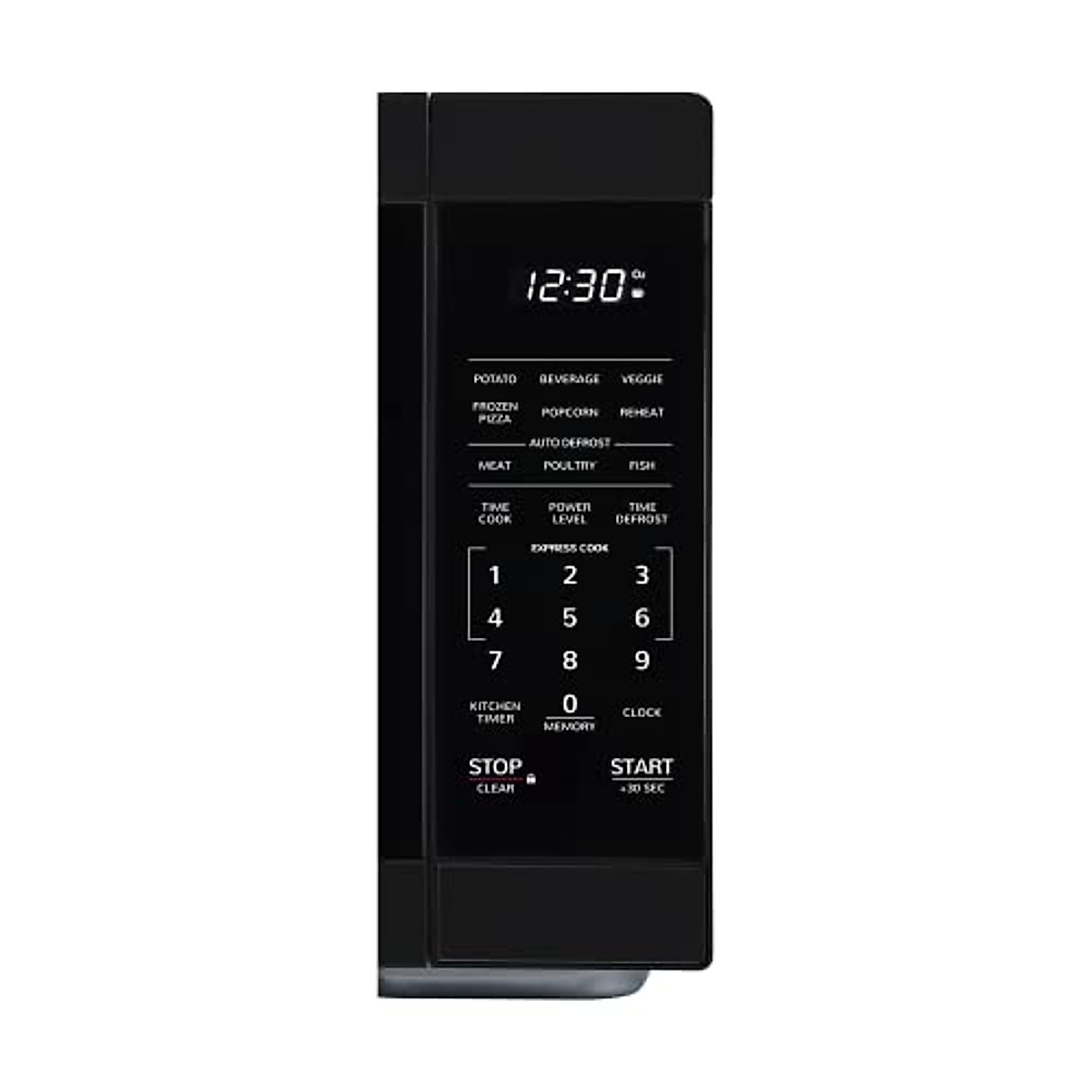 SHARP ZSMC1161HB Oven with Removable 12.4" Carousel Turntable, Cubic Feet, 1000 Watt Countertop Microwave, 1.1 CuFt, Black