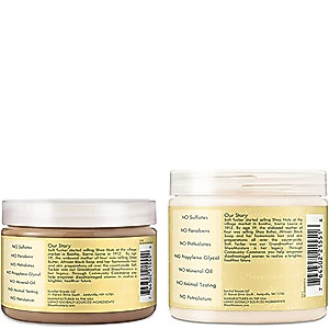 Shea Moisture Strengthen Grow & Restore Combo Bundle, Includes - 16 Ounce Jamaican Black Castor Oil Shampoo | 16 Ounce Leave-In Conditioner | 13 Ounce Conditioner | 12 Ounce Treatment Masque