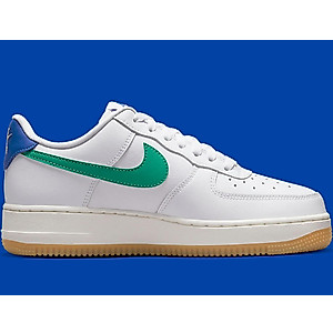 Nike Air Force 1 Low Womens White Game Royal Stadium Green Size 6.5