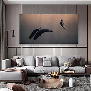 Black And White Photography Art Poster People And Animals Ashes And Snow by Gregory Colbert Wall Decoration Posters & Prints Wallpaper Bedroom Decoration Wall Art 24x48inch(60x120cm)