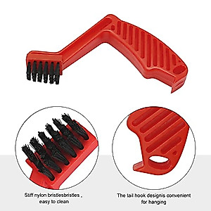 Wool Buffing Pad Cleaning Spur Tool+ Foam Pad Brush Polishing Spur Tool Set Professional Cleaning Tool for Buffing Pads and Woolen Pads