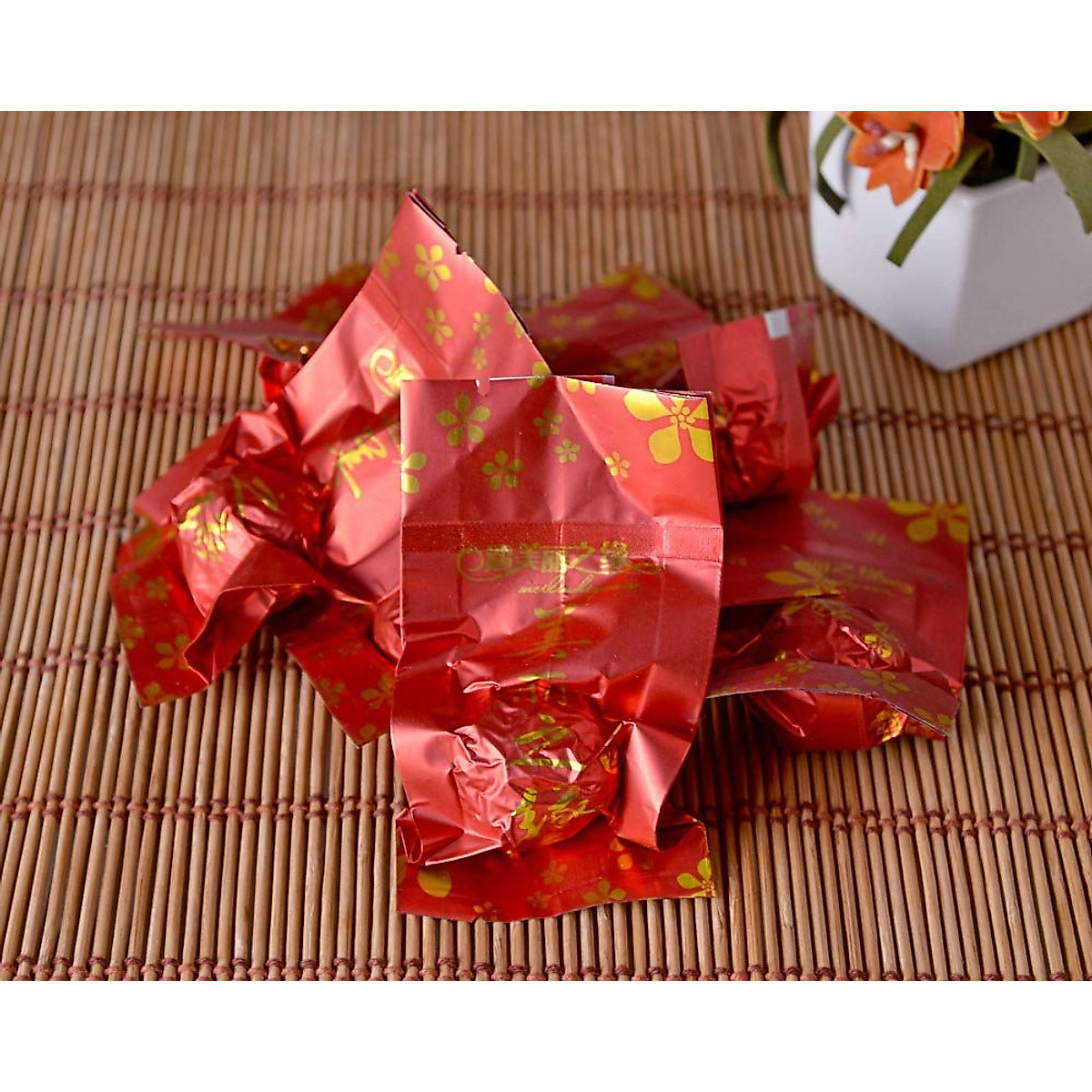 16 Pcs Variety Flavors Artistic Blooming Tea Handmade Chinese Blooming Flower Tea Balls Green Tea Gift Bloom