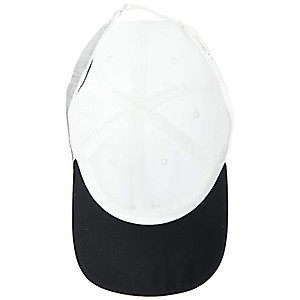 Lacoste Men's Lacoste Sport Big Croc Semi Fancy Microfiber Cap Hat, -White/black, ONE