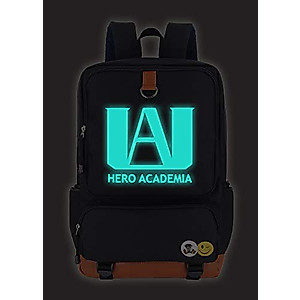 Roffatide Anime My Hero Academia Backpack Cosplay Laptop Bag College School Bag