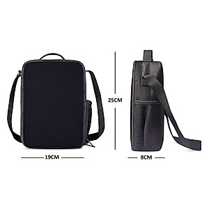 Epaihaiy Kids Backpack for Boys 8-10 Middle School Cool Tiger Backpack with Lunch Box Pencil Case 3 in 1 Youth School Bag Set Teens Bookbags