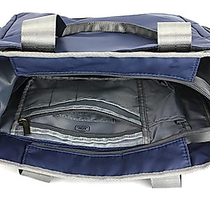 CHALA CV-Venture Zip-Around Tote - Sunflower - navy