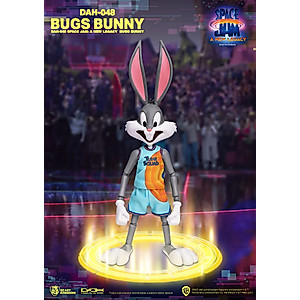 Beast Kingdom Space Jam: A New Legacy: Bugs Bunny DAH-048 Dynamic 8ction Heroes Action Figure,Multicolor