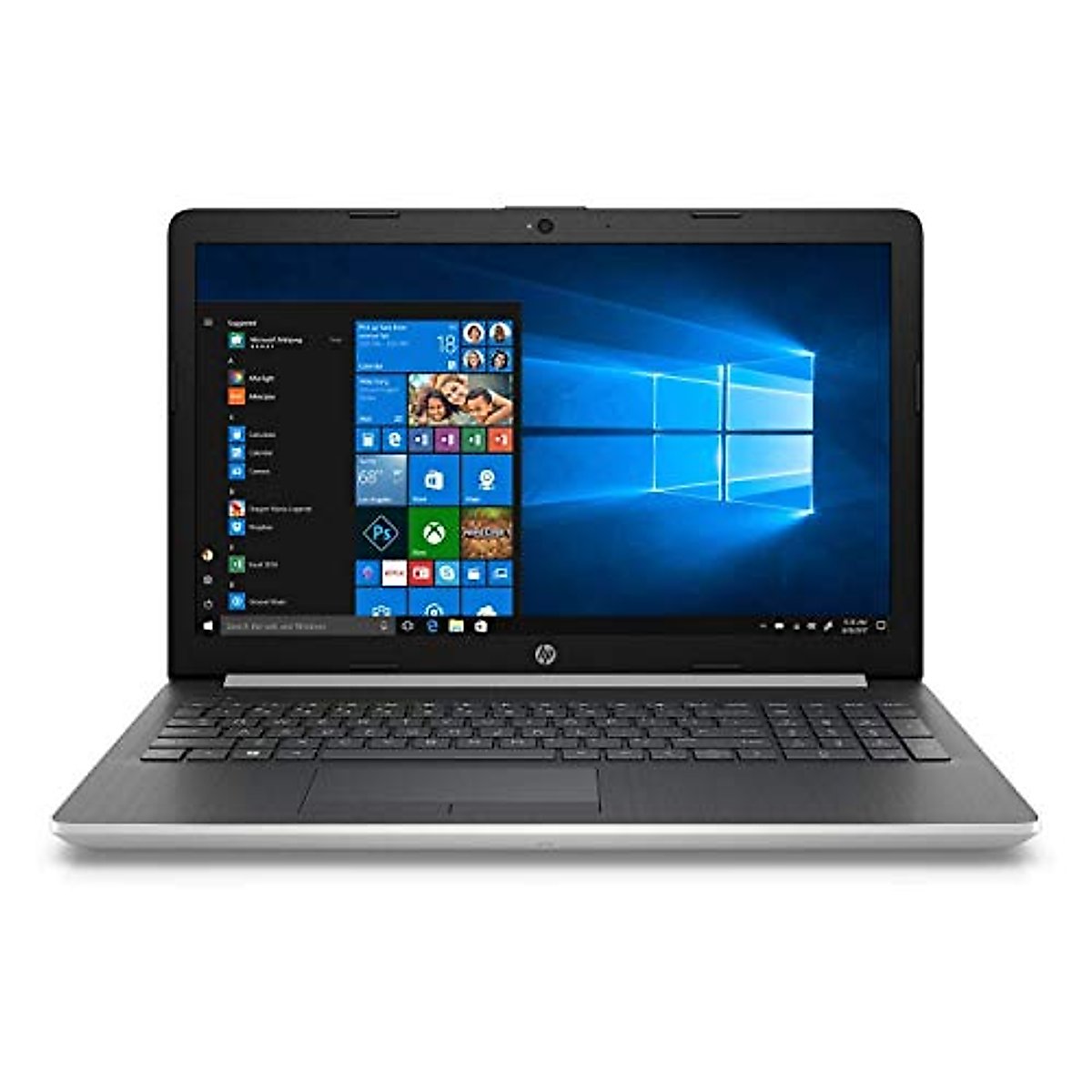 HP 14inch Notebook, AMD Dual Core Processor Up to 3.2 GHz, 4GB DDR4, 128GB SSD, AMD Radeon Graphics, Win10 OS(Renewed) (Silver)