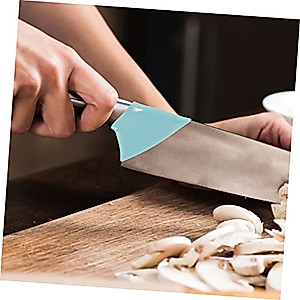 UPKOCH Lota 2pcs for Knives Restaurant Knife Accessories Sleeve Cutting Anti-cutting Guards Blade and Cutters Protectors Protector Safety Universal Chopping Tools Hand Protective Vegetables Knofe