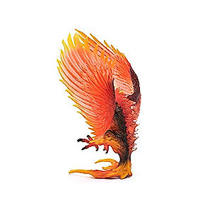 Schleich Eldrador , Lava Monster Mythical Creatures Toys for Kids, Fire Eagle Action Figure with Movable Wings, Ages 7+