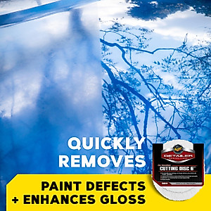 Meguiar's DMC6 DA 6" Microfiber Cutting Disc, 2 Pack