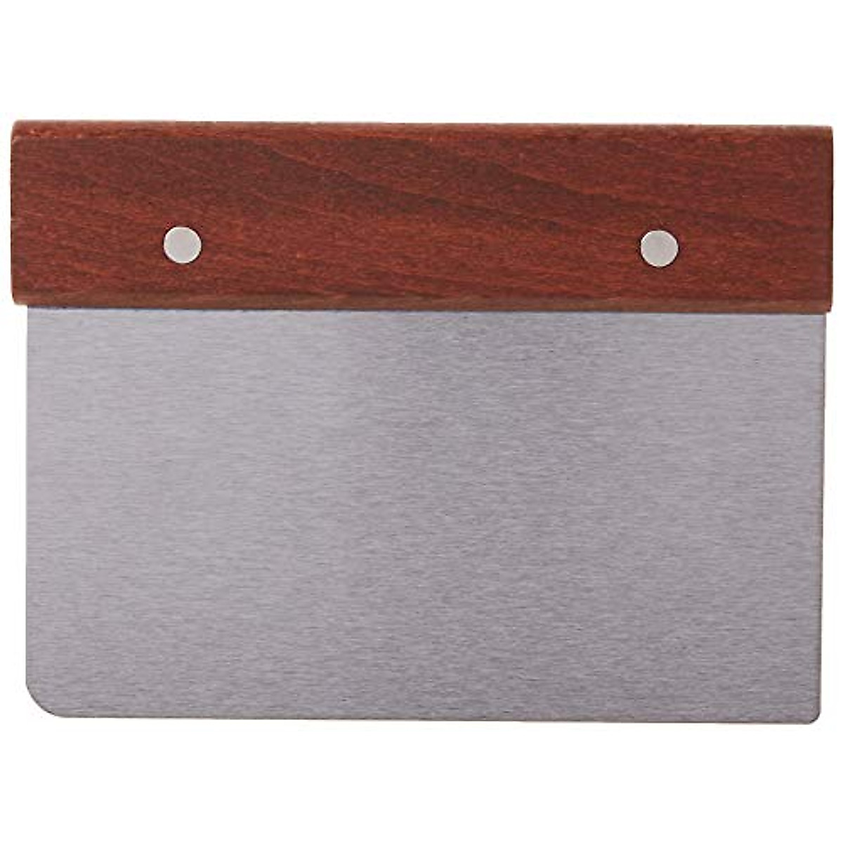 American Metalcraft DS6704 Dough Cutters and Scrapers, 4.3" Length x 6" Width, Silver