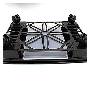 GRFIT Display Base Plant Caddy Plastic Potted Plant Stand with Wheels Rectangle Flower Pot Rack on Rollers Dolly Holder on Wheels Indoor Outdoor Planter Trolley Ornament Display Stand (Size : Small)