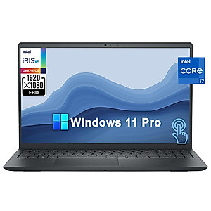 Dell Inspiron 15 3000 3530 Laptop Computer [Windows 11 Pro], 15.6" FHD Touchscreen, 13th Gen Intel 10-Core i7-1355U, 32GB RAM, 1TB PCIe SSD, Iris Xe Graphics, Numeric Keypad, Wi-Fi 6, Webcam, HDMI