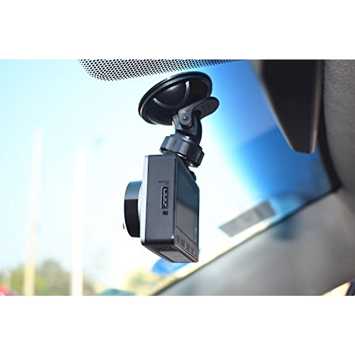 Dash Camera Suction Mount Cup Holder Vehicle Video Recorder Windshield & Dashboard for Yi Rexing V1P Dash Car DVR Camera GPS
