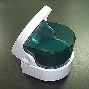 Sonic Cordless Denture Cleaner Portable Battery Operated Vibrating Jewelry Coins Cleaning Machine