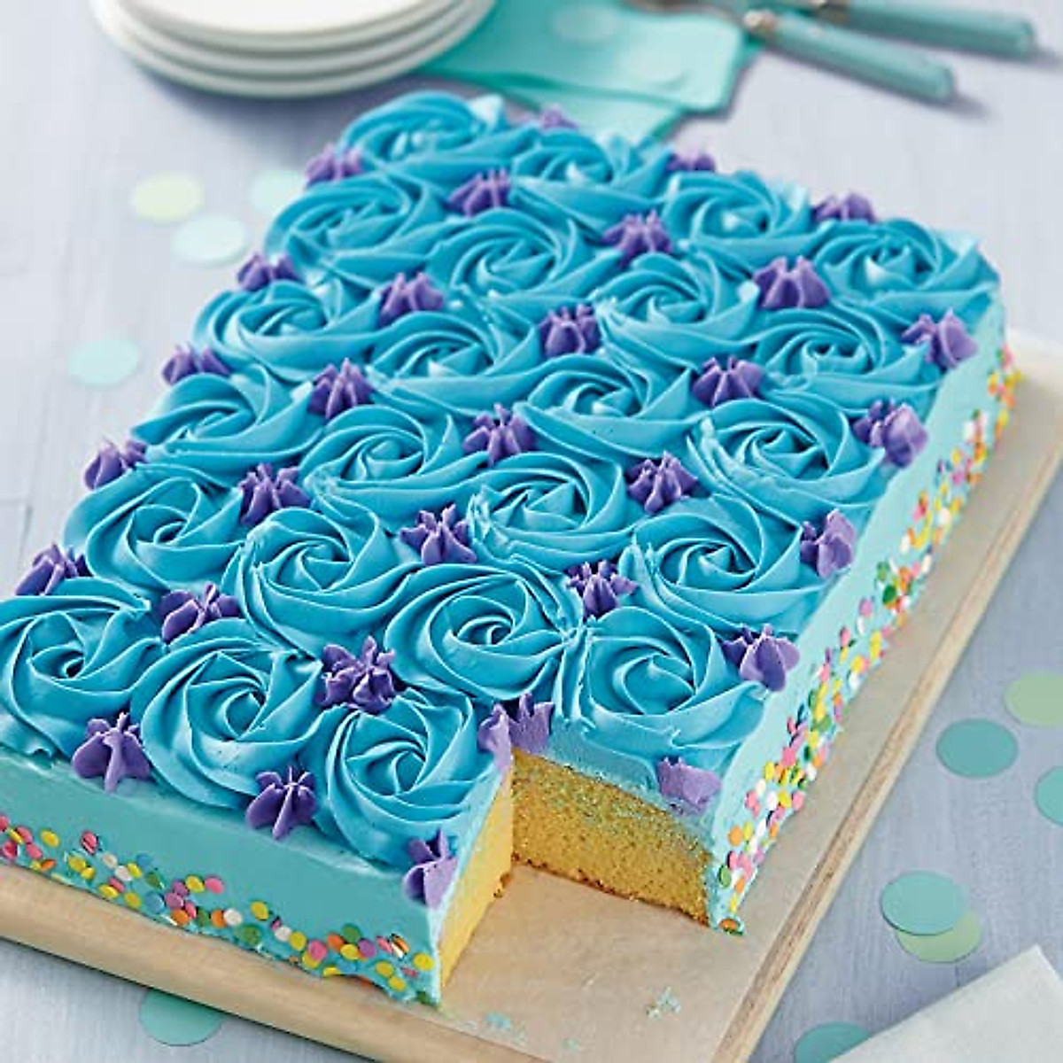 Wilton Performance Aluminum Pans 9 x 13-Inch Quarter Sheet Cake Baking Pan