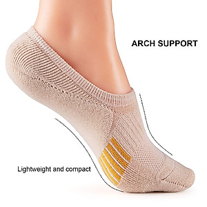 Gonii Womens No Show Socks Athletic Ankle Socks Cushioned Running Low Cut 5-8 Pairs