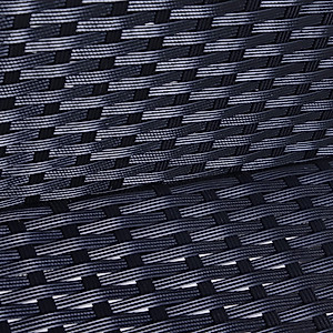 Outsunny 3pcs Rattan Bar Set with Glass Top Table, 2 Bar Stools for Outdoor, Patio, Garden, Poolside, Backyard