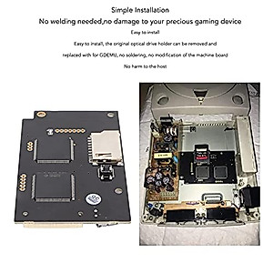 Replacement Optical Drive Simulation Board for GDEMU V5.15b, for Gaming VA3 Optical Drive Board, with Remote Storage Card Mount Kit [video game]
